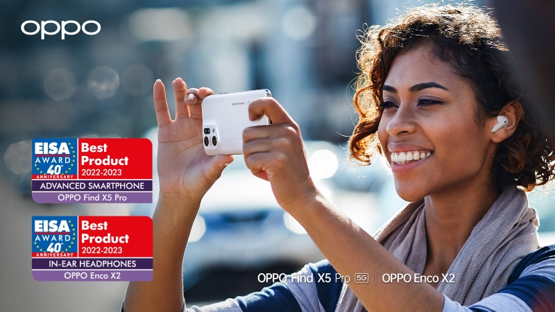 OPPO Find X5 Pro wint EISA Advanced Smartphone Award | OPPO Belgium