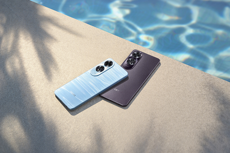 OPPO A60 Hadirkan Ketahanan Tingkat Militer-Splash Touch | OPPO Indonesia