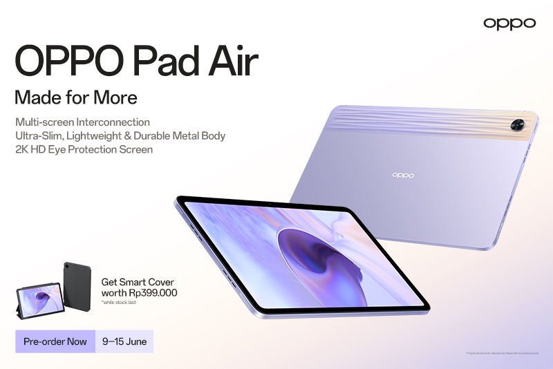 OPPO Luncurkan Pad Air Warna Baru & ROM Lebih Besar! | OPPO Indonesia