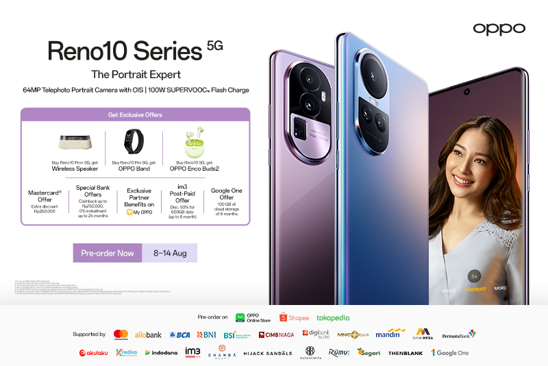 OPPO Reno10 Series 5G Pop-Up Event Hadir di Indonesia | OPPO Indonesia