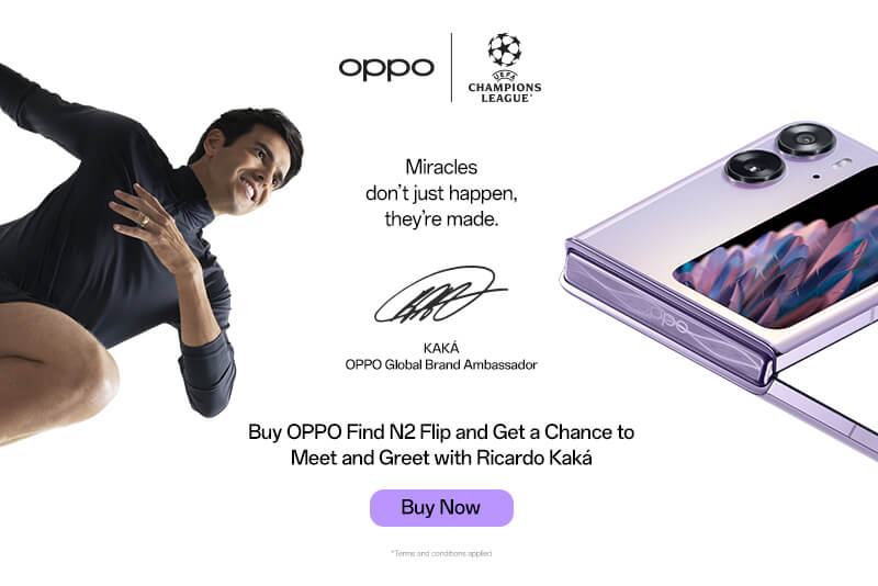 OPPO Tunjuk Kaká sebagai Global Brand Ambassador dalam Kemitraan Liga ...