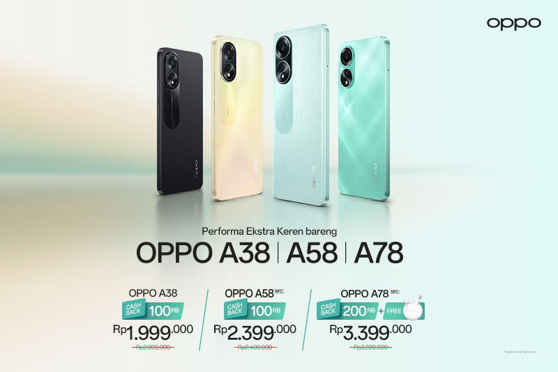 Promo Cashback Eksklusif untuk OPPO A Series Favoritmu! | OPPO Indonesia