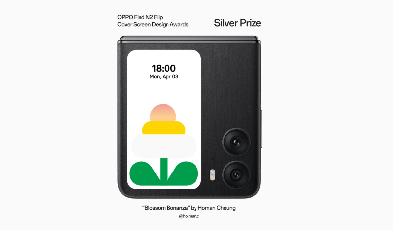 Annunciati i vincitori di OPPO Cover Screen Design Awards | OPPO Italia