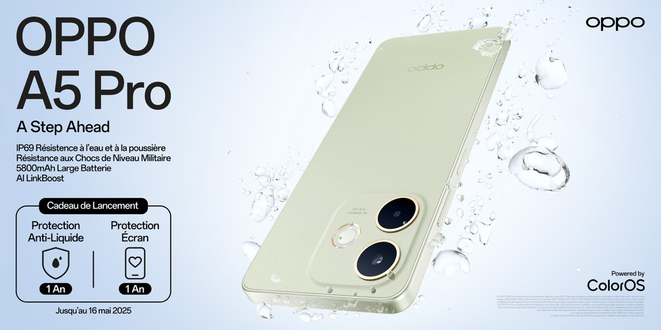 Lancement de l’OPPO A5 Pro | OPPO Morocco