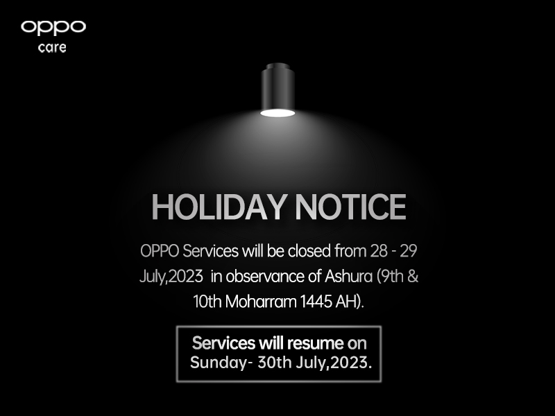 OPPO Service Newsroom | OPPO Pakistan