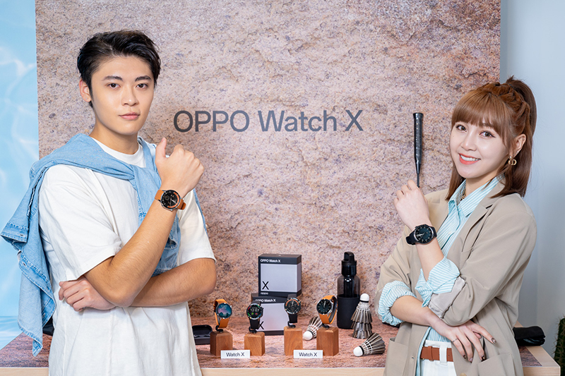 OPPO 推雙頻GPS智慧穿戴錶 Watch X 登台打造城市風格單品 | OPPO 台灣